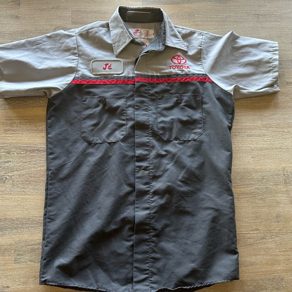 Shirts | Authentic Toyota Car Work Shirt Size S Jd For 4runner Tacoma ...